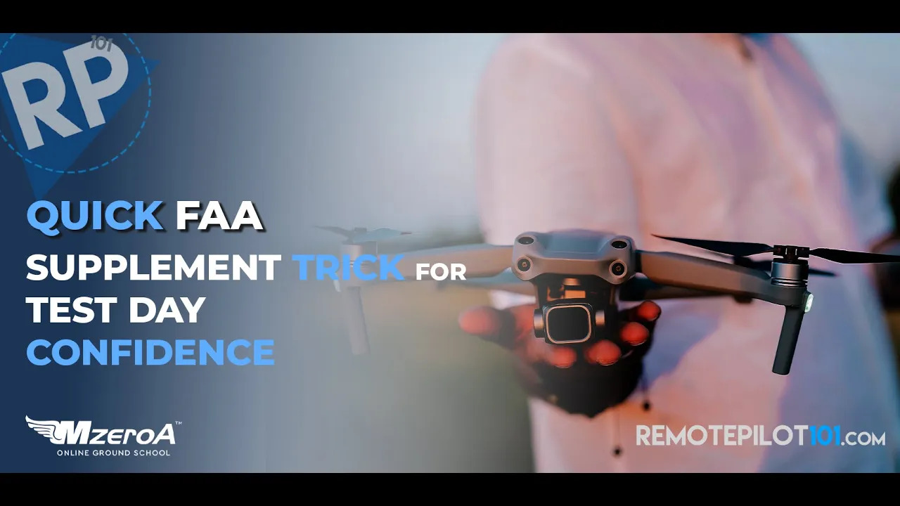 Quick FAA Test Supplement Trick for Test Day Confidence - MzeroA